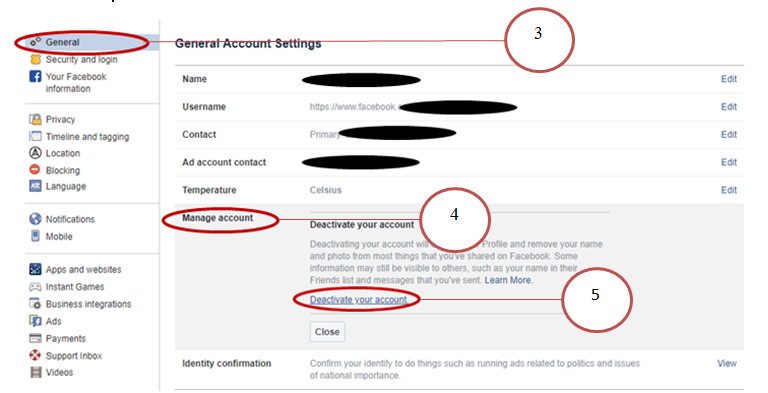 Deactivating or Deleting Your Account – Hithawathi