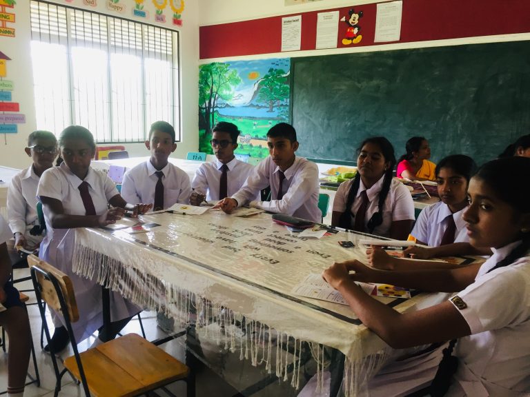 Hithawathi TeensHub – student leaders’ briefing – Hithawathi